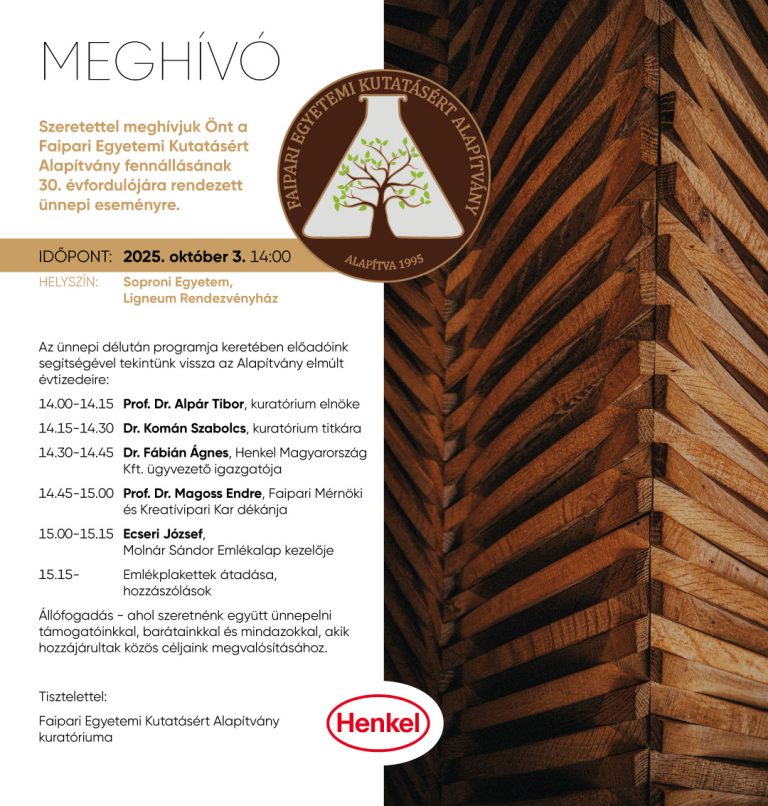 30 éves a FAEKA – meghívó – FATÁJ